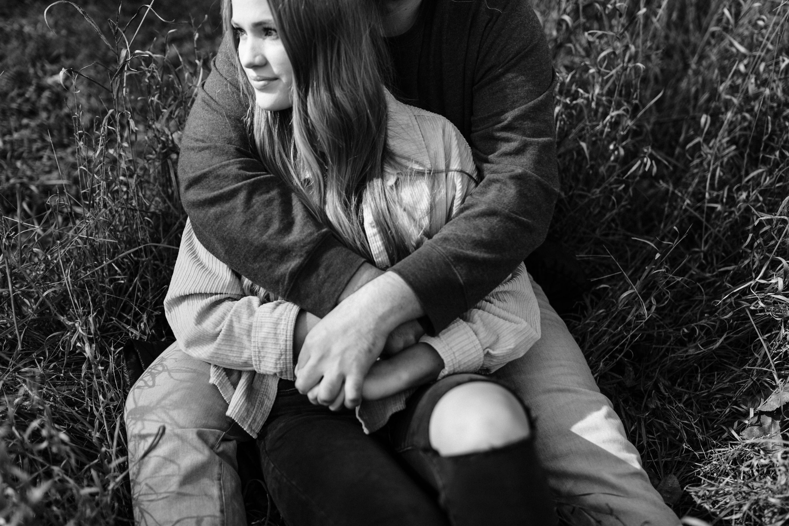 Luke + Reagan // Couple Session at Farmdale Reservoir